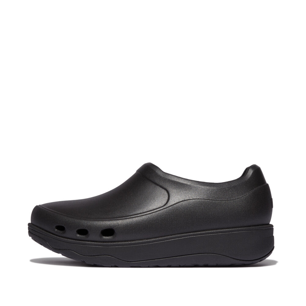 FitFlop WORK High-Performance Professional Clogs - All Black(ID4-090 ...