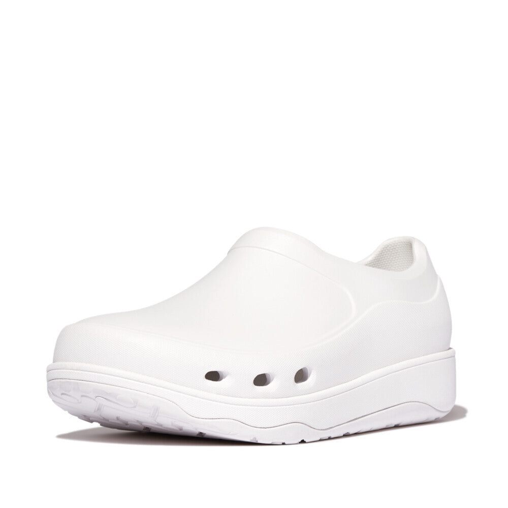 FitFlop WORK High-Performance Professional Clogs - Urban White(ID4-194 ...