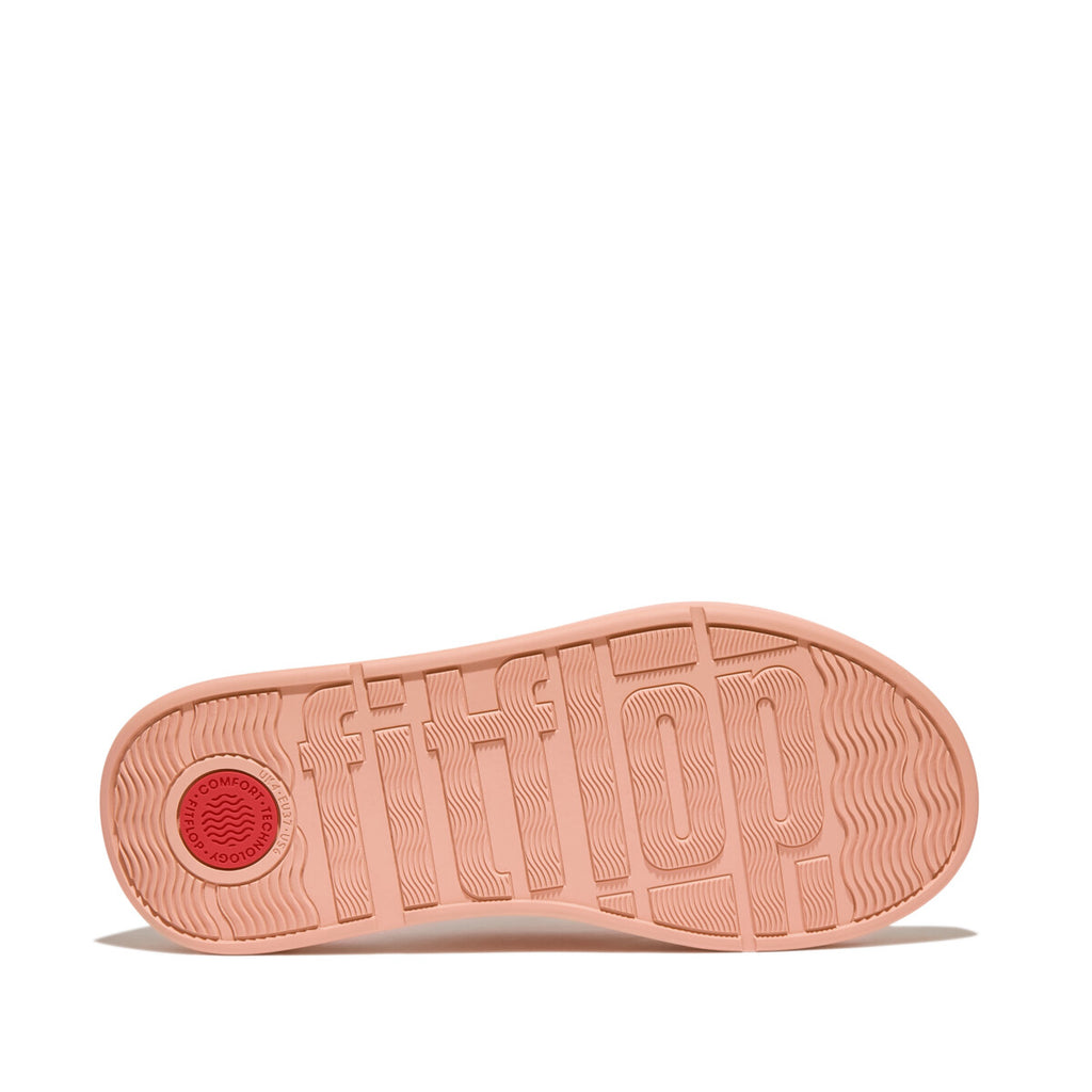F-MODE Crochet Flatform Cross Slides - Blushy (GM9-A89) | FitFlop Singapore