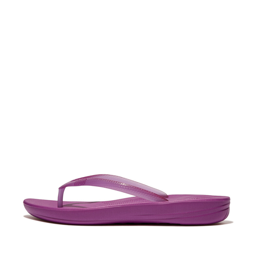 IQUSHION Transparent Flip-Flops - Miami Violet (ER1-A29) | FitFlop ...